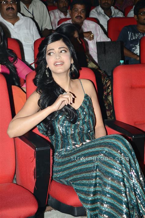 Shruti Hassan Photos At Yevadu Audio Launch Strikingsoonofficial