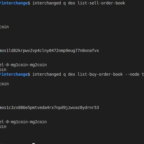 Pending Buy And Sell Orders Shown In Their Respective Order Books Download Scientific Diagram
