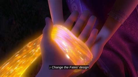 Tangled Rapunzel Glowing Hair