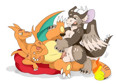 Rule 34 Anthro Brown Fur Charizard Claws Covering Breasts Dutch Angel