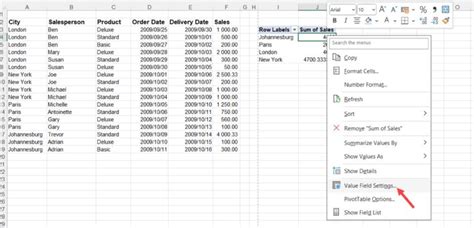 format pivot table values so that they don t undo and grow with the