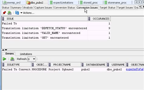 Migrating A Sybase Database To Oracle Database 11g