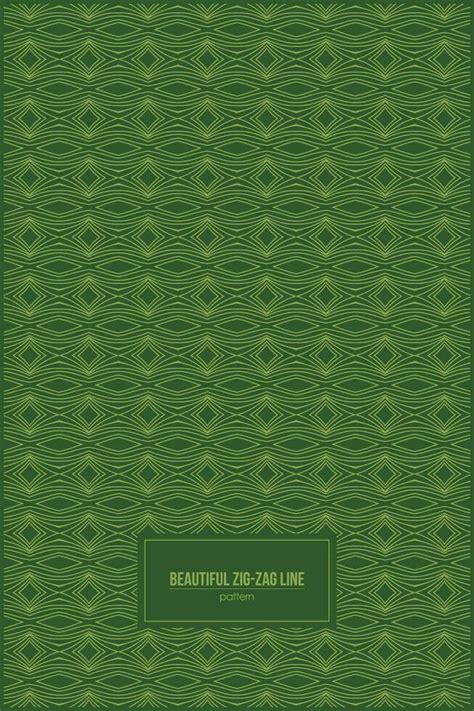 Beautiful Green Pattern Of Multiple Zig Zag Lines 36580901 Vector Art At Vecteezy