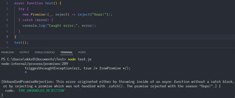 Why We Cant Catch Promise Errors With Trycatch The Mystery Of Unawaited Promise Rejections