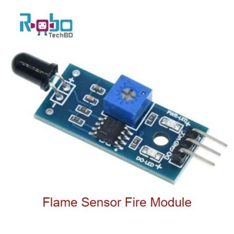 Flame Sensor Fire Module Robotech Bd