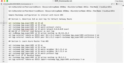 Solved Cloudguard Iaas Ha Bgp Setup With Azure Route Serv Check