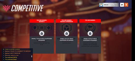 The Failed To Connect To Server Bug Really Needs To Be Fixed Or At Least It Wouldnt Ban You And