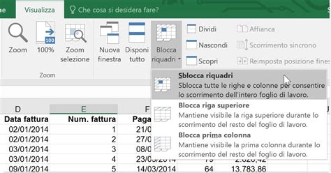 Excel Come Bloccare Righe E Colonne In Excel Excel