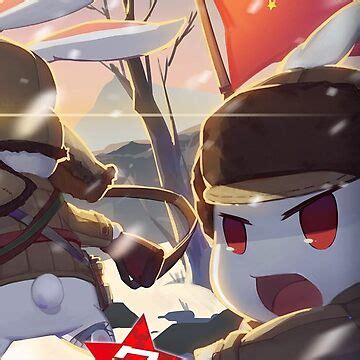 Year Hare Affair Chinese Rabbit Soldiers Charging Korean War Sticker