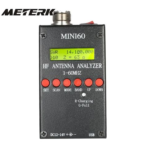 Buy Mini60 Antenna Analyzer Meter Bluetooth Android Hf Ant Swr Antenna Analyzer