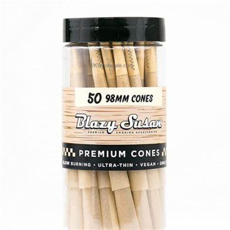 Blazy Suzan 98mm 50 Pack Tan