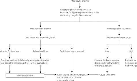 Microcytic Anemia Chart