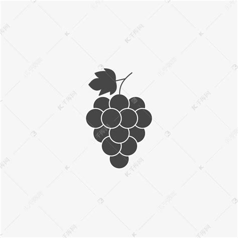 新鲜的葡萄图标免抠图素材图片免费下载 千库网
