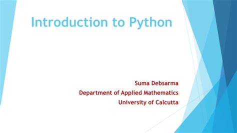 Python Knowledge Ppt