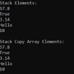 Stack Class In C With Examples Dot Net Tutorials