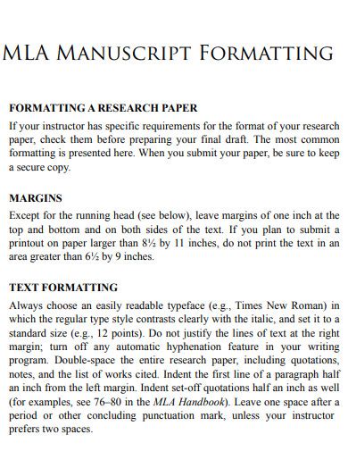 26 Mla Research Paper Examples To Download 26 Mla Research Paper Examples To Download
