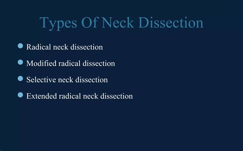 Neck Dissection Ppt