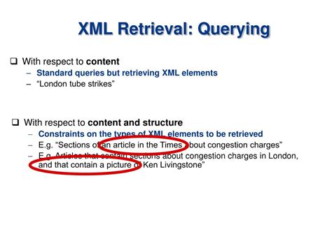 PPT Evaluation Of XML Information Retrieval Systems PowerPoint Presentation ID 3432931