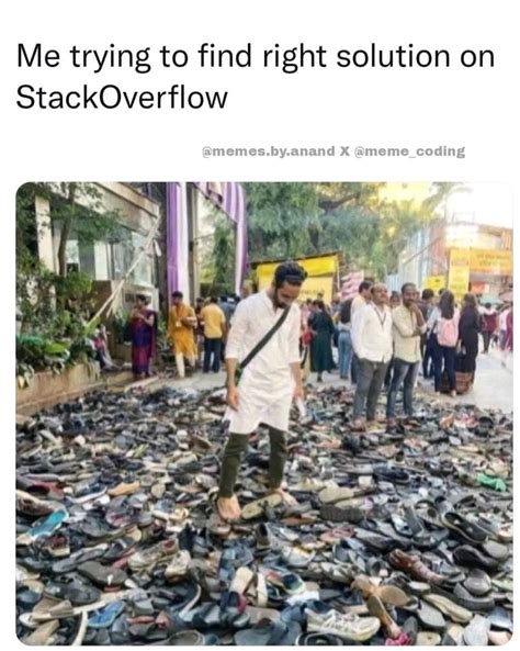 Vibhor Bhatnagar On Linkedin Instagram Coding Memes Stackoverflow Solution Softwareengineer