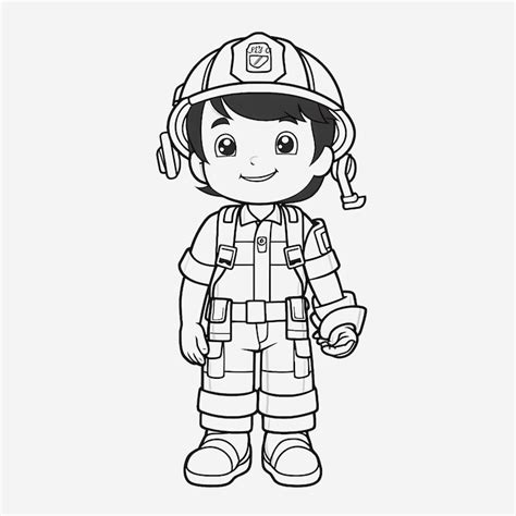 소방관 도안 사진 무료 고품질 사진 다운로드 Freepik