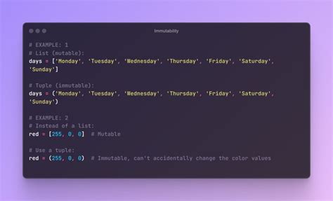 Why You Need Tuples In Your Python Code Hamza Mughal Posted On The