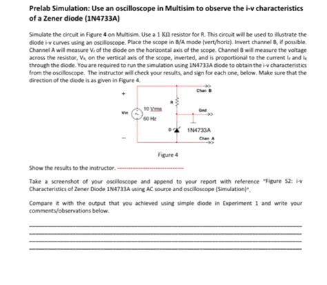 Prelab Simulation Use An Oscilloscope In Multisim To