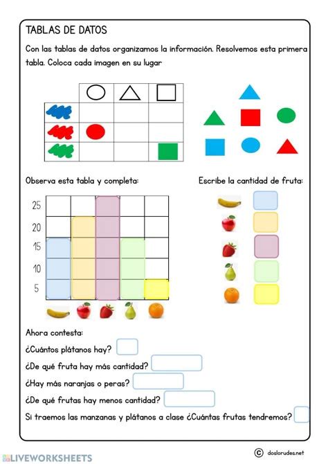 Tablas De Datos