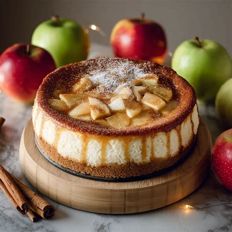 Cozy Apple Cinnamon Cheesecake Recipe Easy Fall Dessert