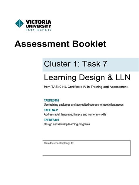Cluster 1 Task 7 V3 Jan2020 2 Pdf Emergency Evacuation Emergency