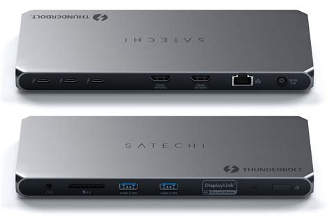 Satechi Thunderbolt 4 Docking Station With Displaylink Review Macworld