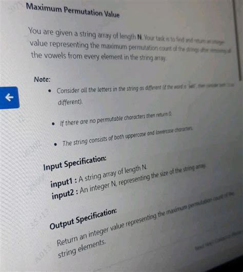Maximum Permutation Value You Are Given A Studyx