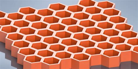 Repeatable Honeycomb Pattern Stl File For 3d Printing Etsy