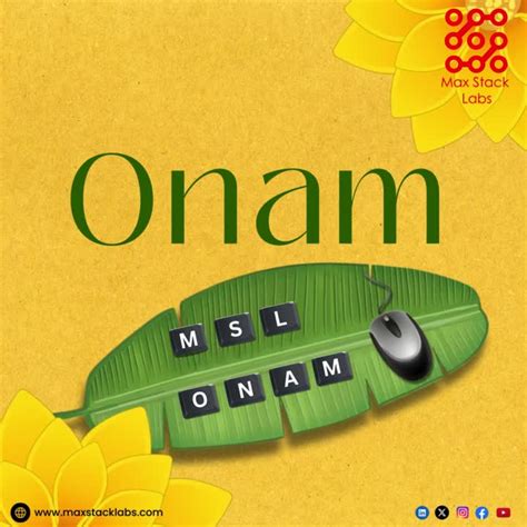 Max Stack Labs On Linkedin Happyonam Onamcelebration Festiveseason