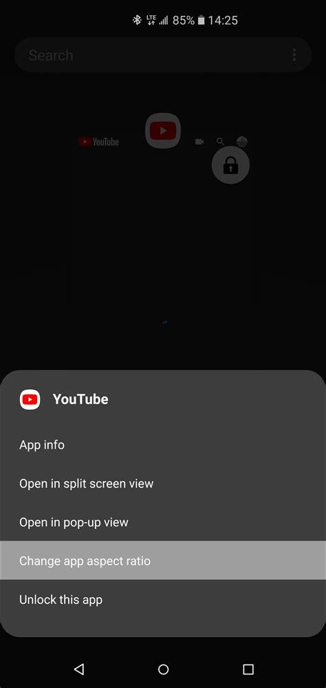Does Anybody Know What The Change App Aspect Ratio Does In The App Switcher I Don T See A