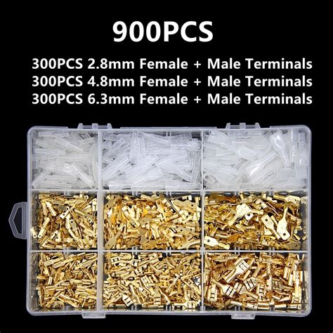 암수 스페이드 콜드 크림프 터미널 박스 절연 플러그 스프링 전선 커넥터 세트 Sn 48b 플라이어 28mm 48mm 63mm Aliexpress