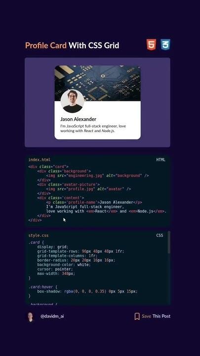 Profile Cards Css Css3 Htmlcss Html Coding Webdesign