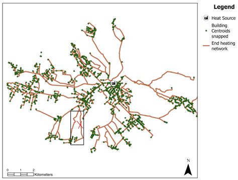 Least Cost Path And Closest Facility Analysis For Generating District