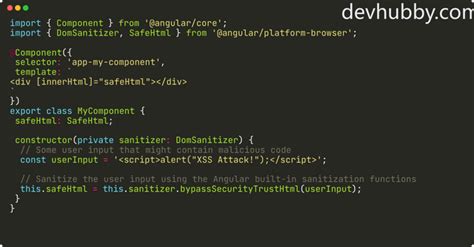 How To Prevent Xss Attacks In Angular Rxss