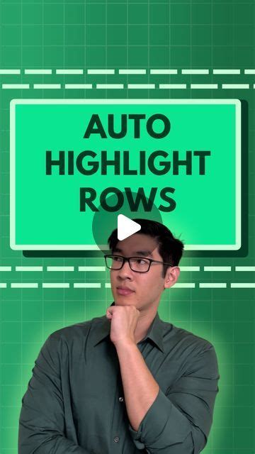 Grant Huang On Instagram Auto Highlight Rows And Columns In Excel Comment “excel” And I Will