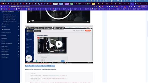 gohighlevel tutorials missing overlay for gohighlevel software paid for membership but not