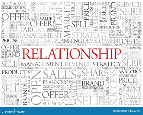 Relationship Word Cloud Stock Illustration Illustration Of Meeting