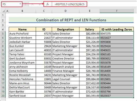 A Complete Guide On How To Pad Zeros In Excel Exceldemy
