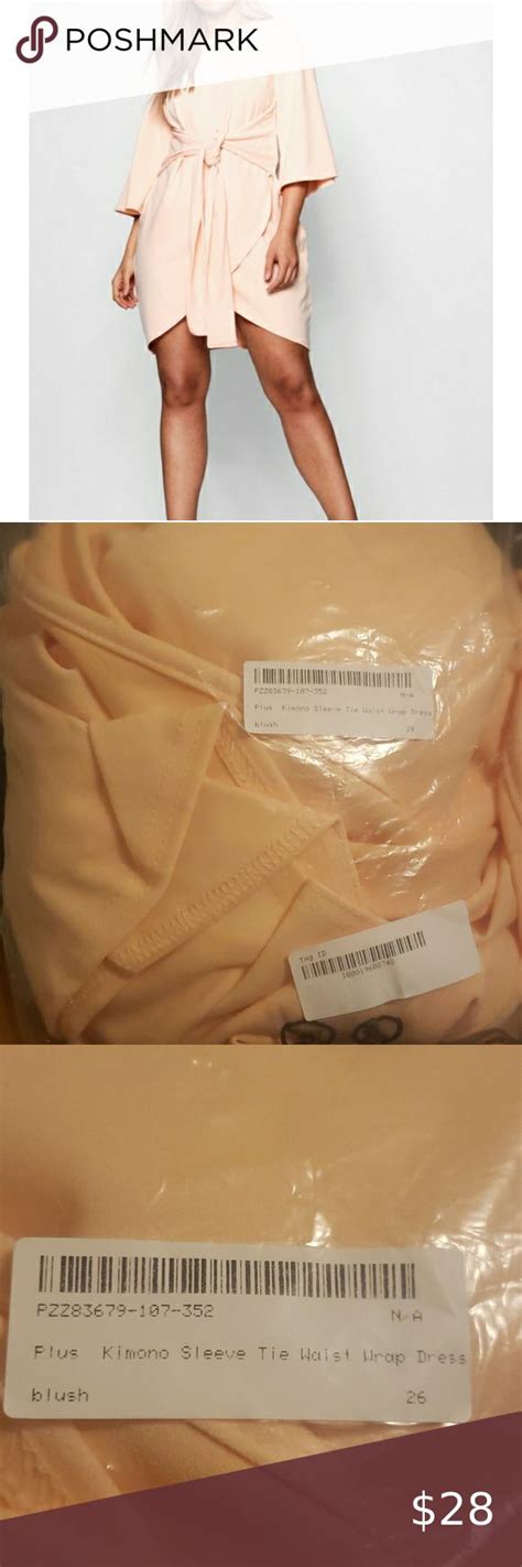 Nwt Plus Size Kimono Sleeve Dress