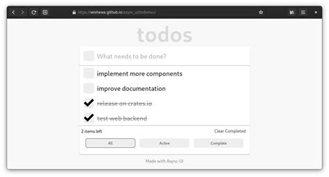 Async Ui A Rust Ui Library Where Everything Is A Future Rrust