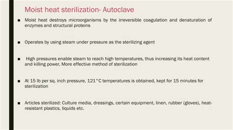 Methodsofsterilizationanddisinfection Part2practicalpdf