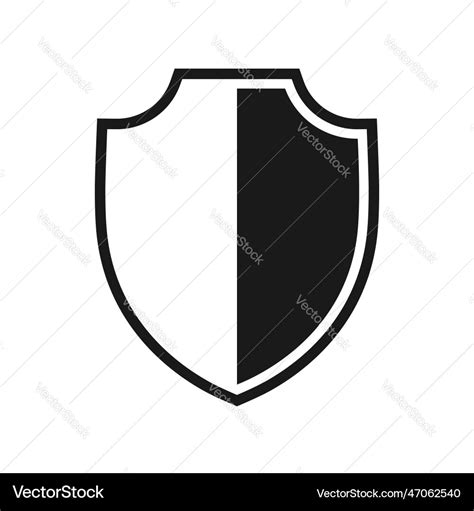 Shield Pattern Royalty Free Vector Image Vectorstock