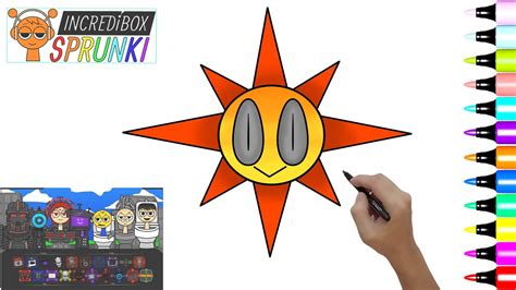 How To Draw Mrsun Sprunki Phase 4 Drawing Incredibox Sprunki Youtube