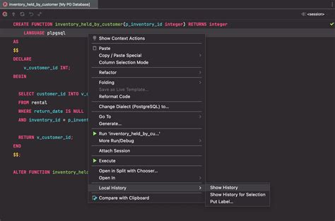 Working With Source Codes In Datagrip The Datagrip Blog