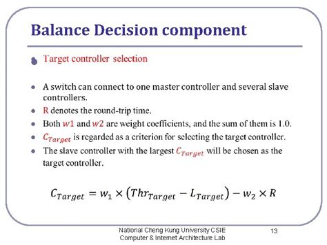 A Load Balancing Mechanism For Multiple SDN Controllers