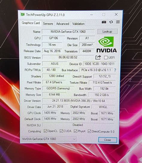 Gpu Z Asus Rog Villajawer